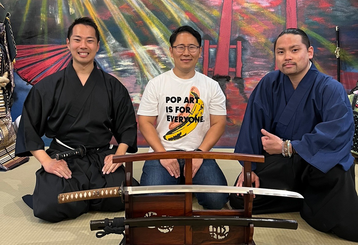 Selling Authentic Japanese Katana | Samurai Training with Modern-day ...